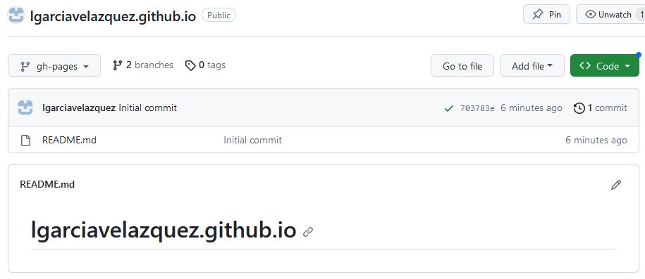 Tutorial de GitHub Pages | iaw_202324